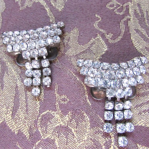 Shoes | Vintage Rhinestone Shoe Clips | Poshmark